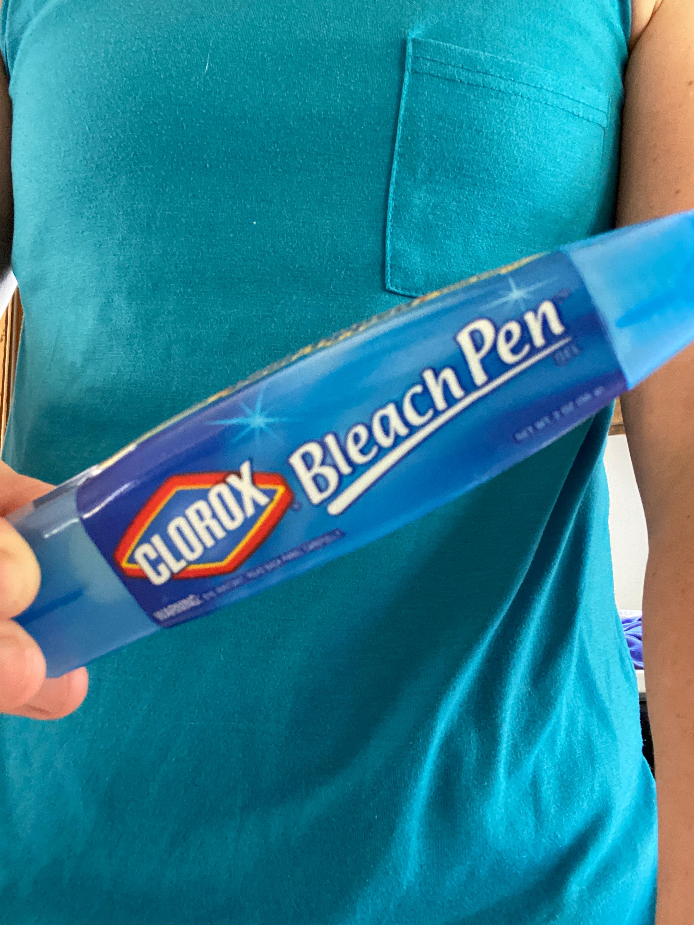 Watch Clorox bleach pen review on Amazon Live