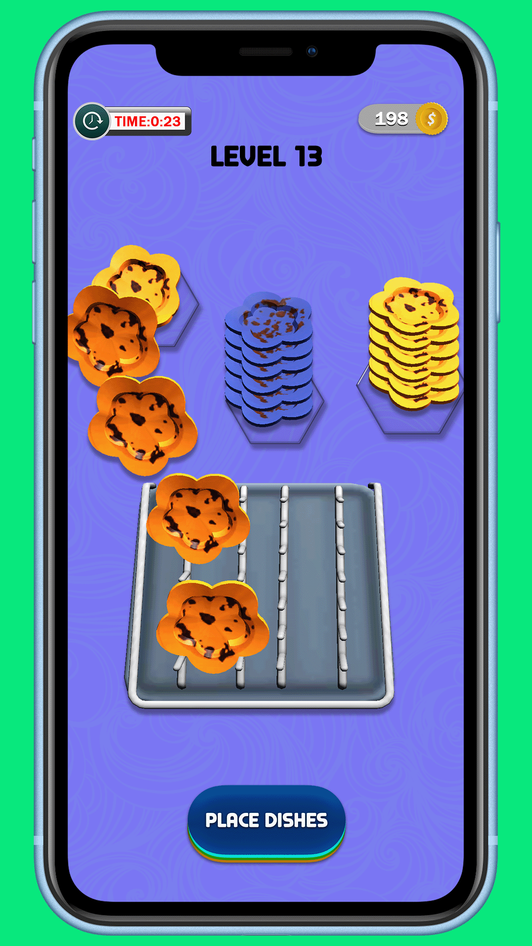 Dish Sort Color Stack Game: Match and Merge Dishes Sorting Game 3D ...