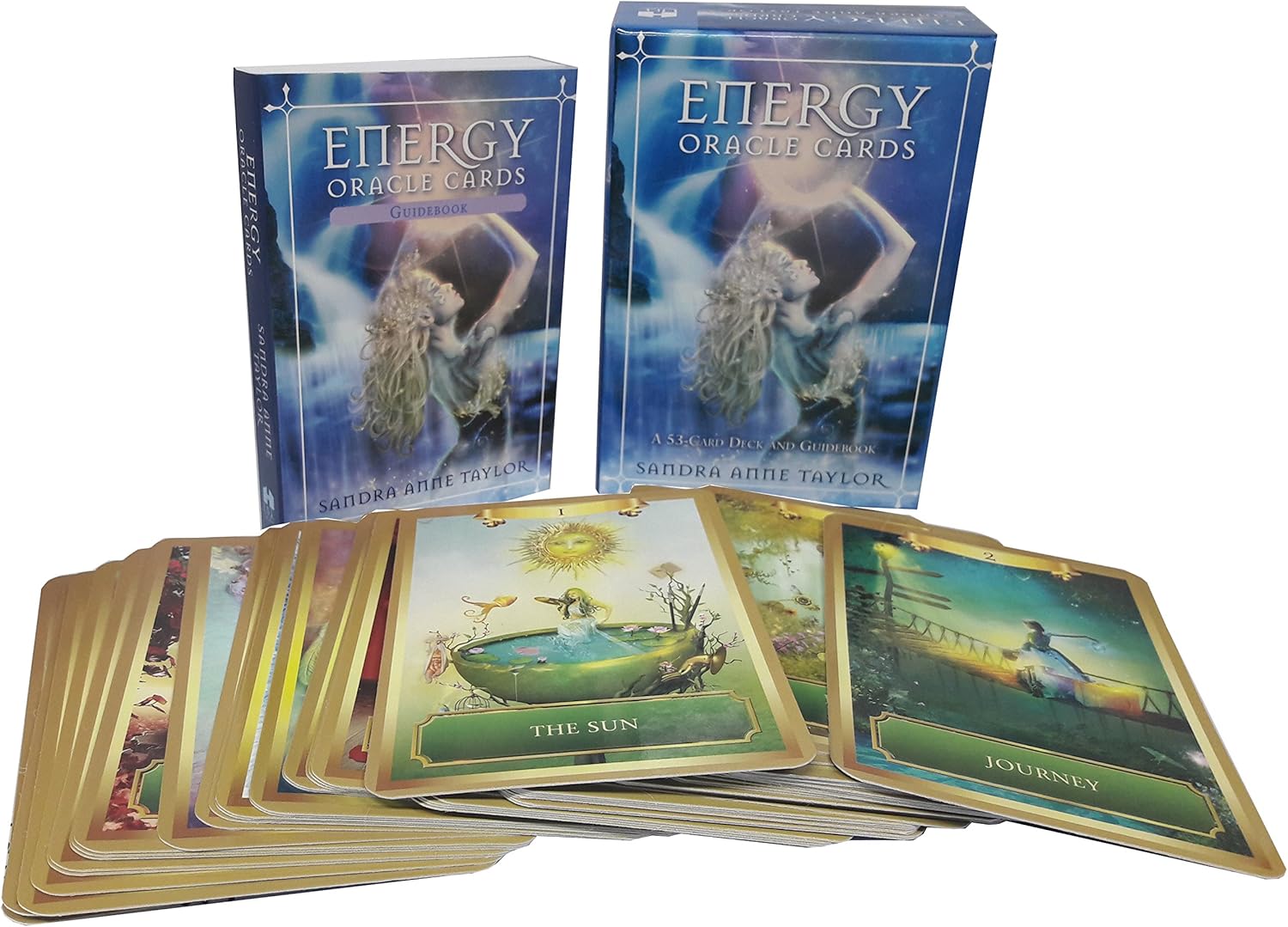 Energy oracle cards a 53-card deck and guidebook pack set : Amazon.co ...