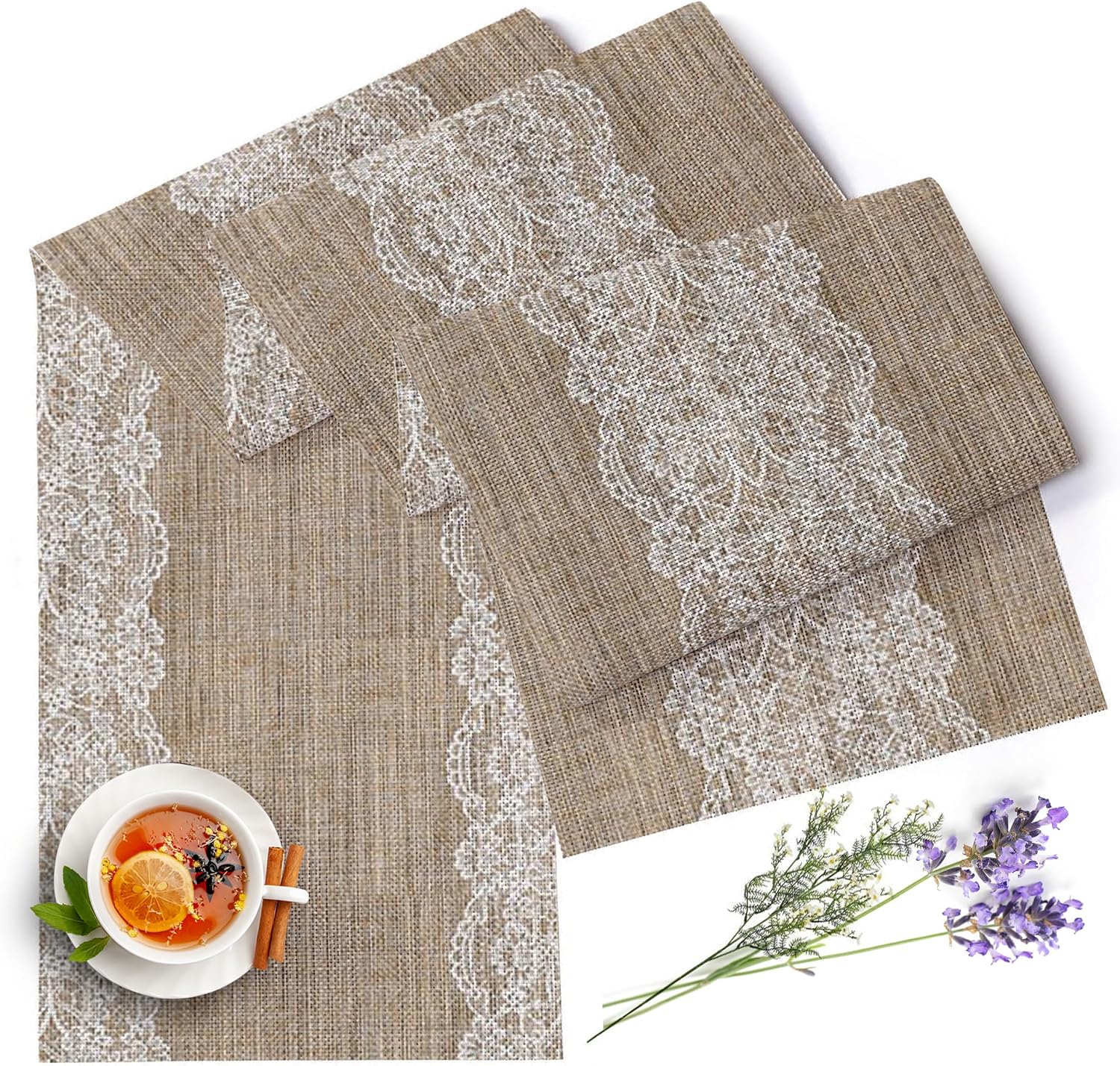 Amazon.com: Anna Stay Table Runners - Trivet & Table Runner, Handles ...
