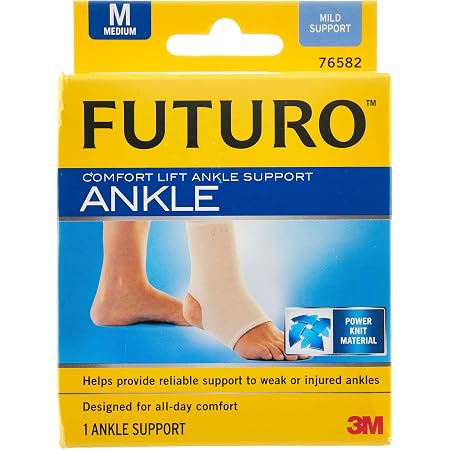 Amazon.com: FUTURO Comfort Ankle Support, Medium : Health & Household