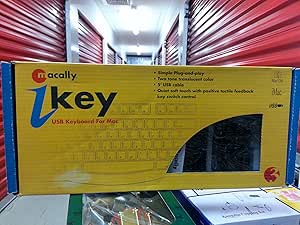 Macally iKey Clavier USB pour Mac Français Graphite : Amazon.fr ...