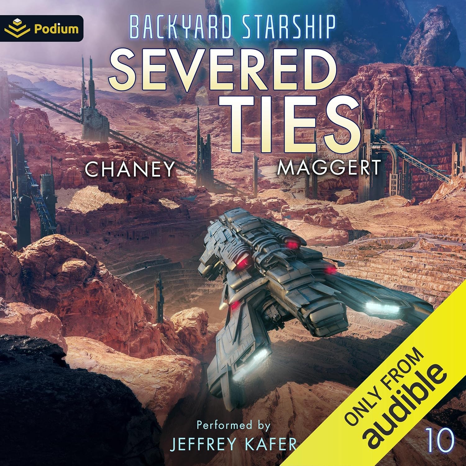 Amazon.com: Severed Ties: Backyard Starship, Book 10 (Audible Audio ...
