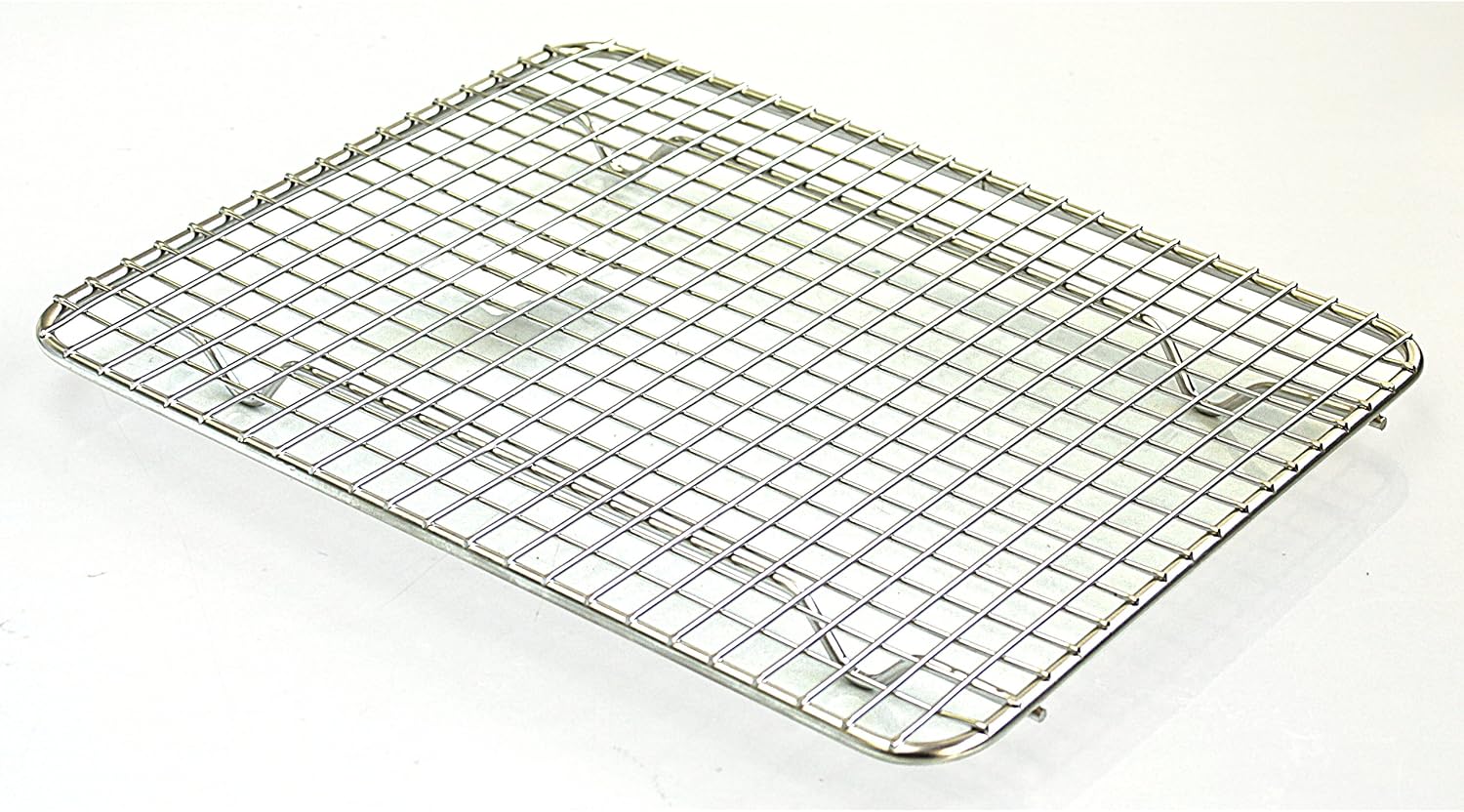 Amazon.com: Browne 8" x 10" Rectangular Nickel-Plated Footed Pan Grate ...