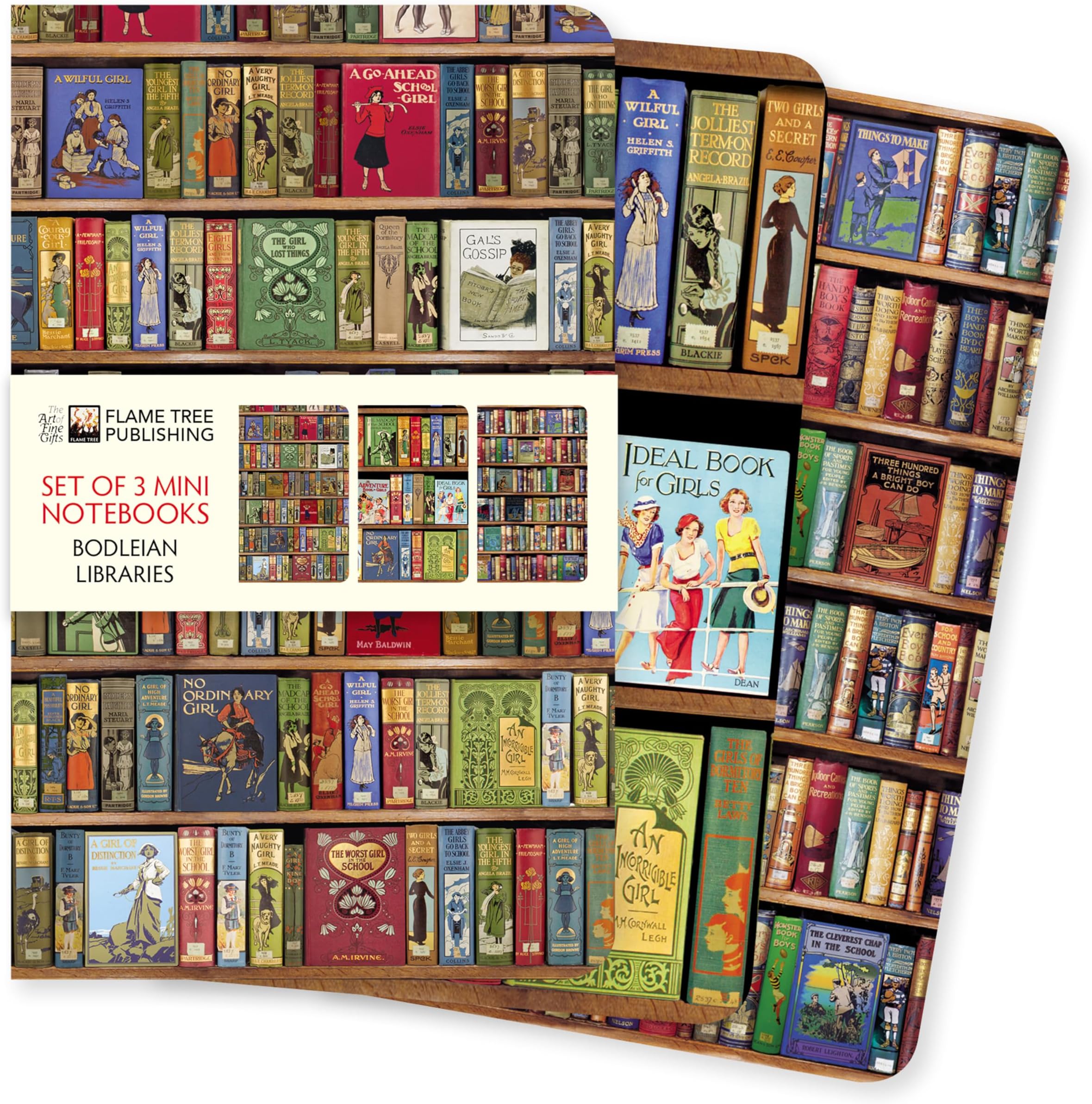 Bodleian Libraries Set of 3 Mini Notebooks (Mini Notebook Collections ...