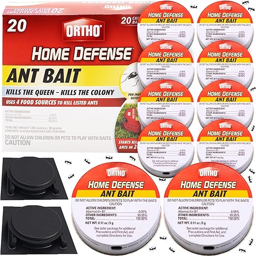 Amazon.com : Ant Killer by Ortho Home Defense 20+2Pk|Metal Ant Traps ...