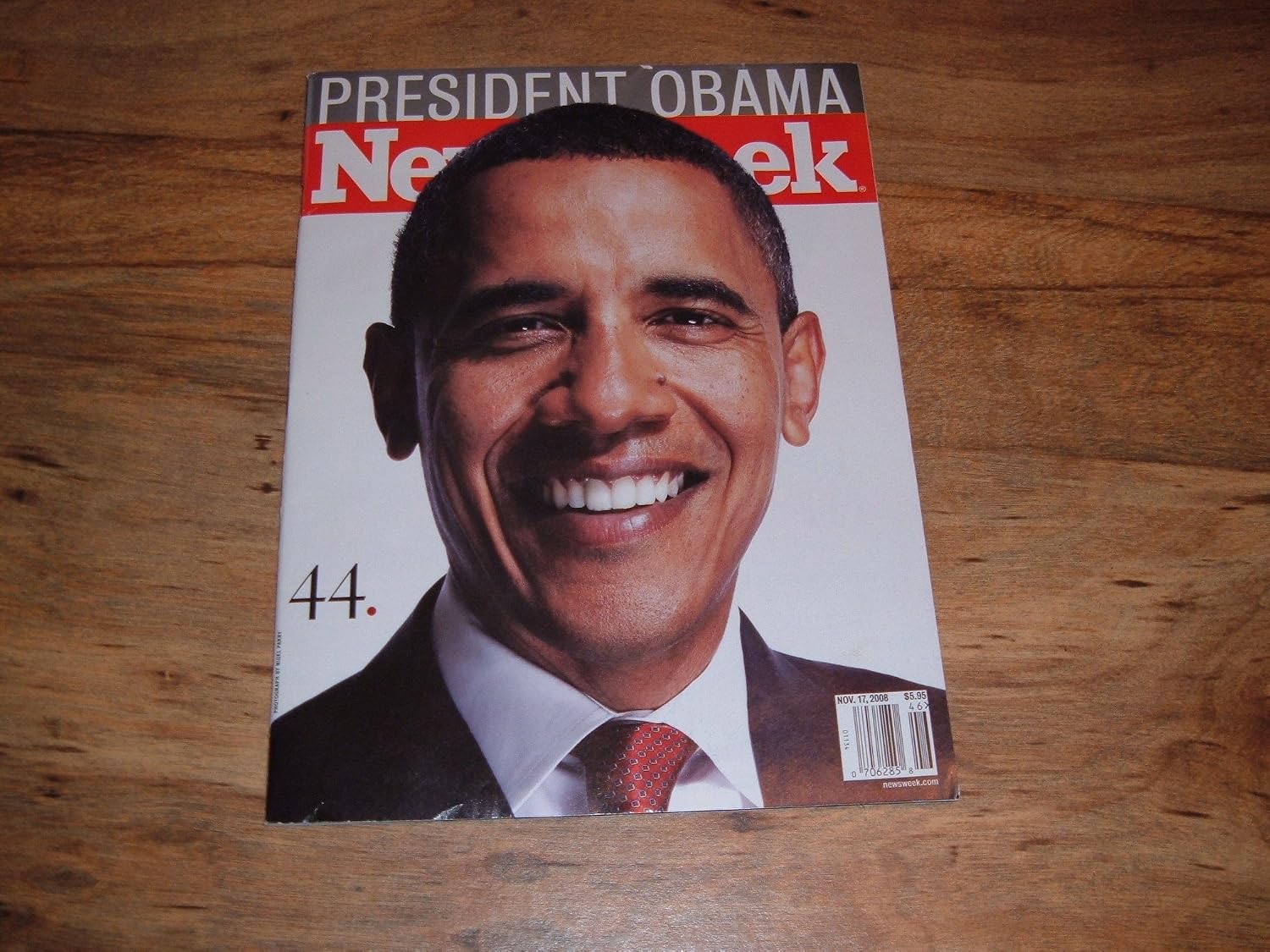 Newsweek, November 17, 2008 issue-President Barack Obama #44. Historic ...