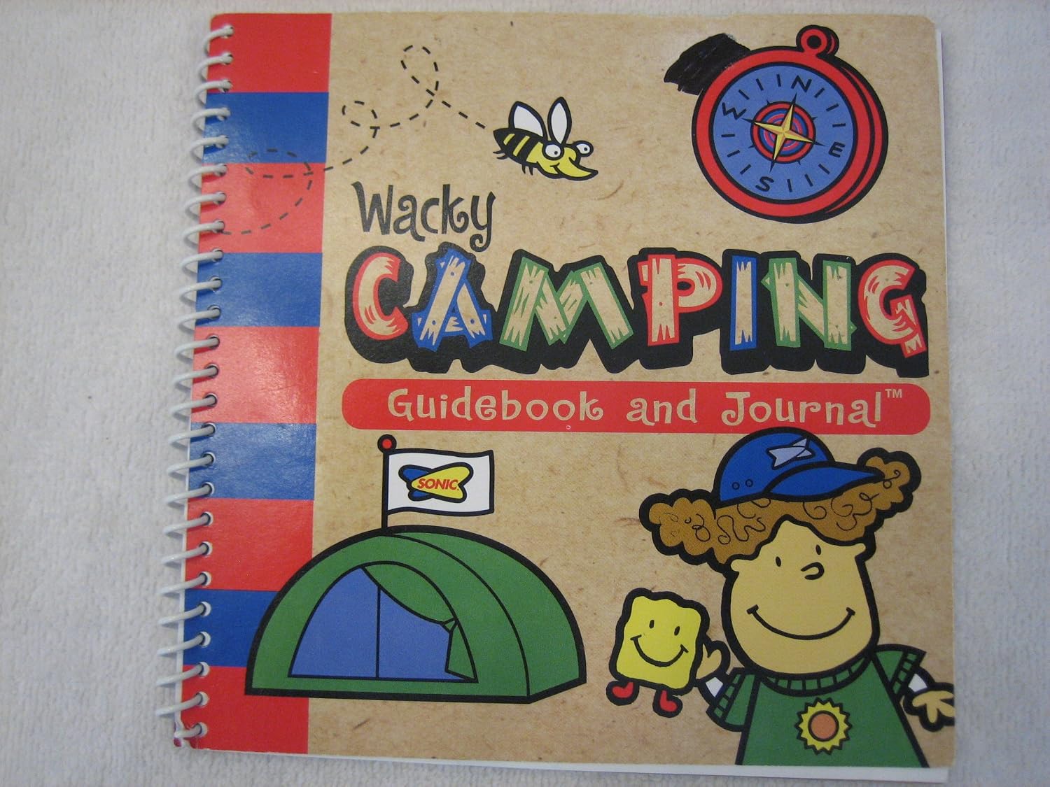 Amazon.com: Sonic Wacky Pack Wacky Camping Guidebook and Journal : Toys ...