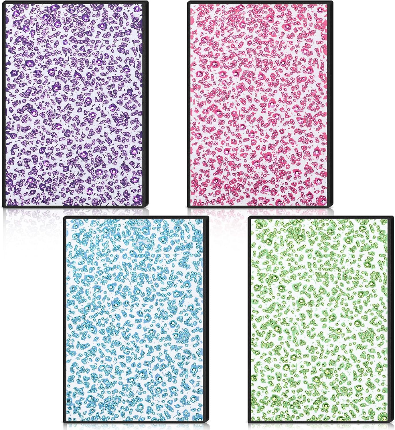 Amazon.com: Mooliwe 4 Pcs 5D Diamond Painting Notebook for Adults ...