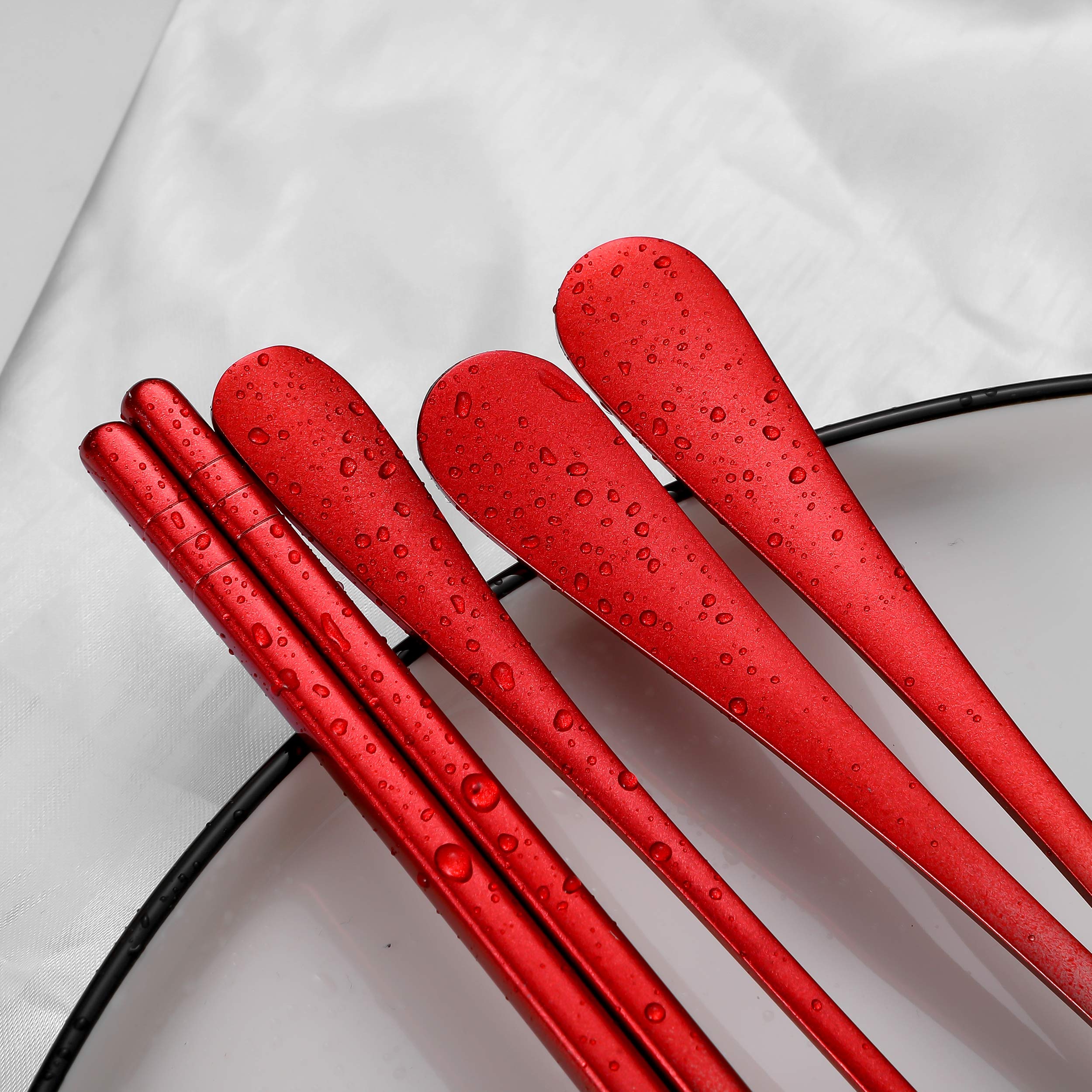 Snapklik.com : Travel Utensils,Reusable Silverware Set To Go Portable ...