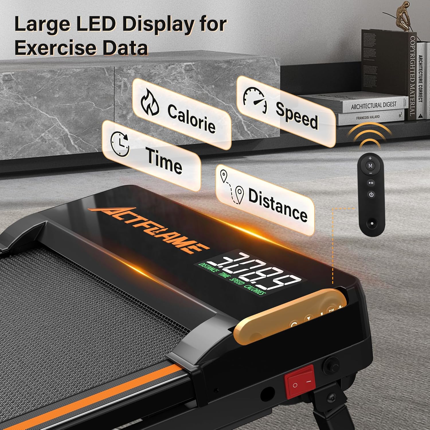 ACTFLAME Walking Pad Under Desk Treadmill User Manual