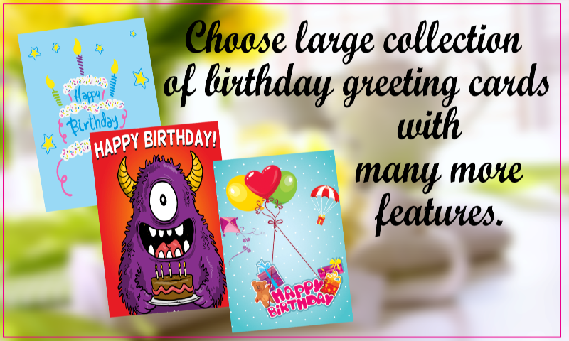 Birthday Greeting Card Maker - App on Amazon Appstore
