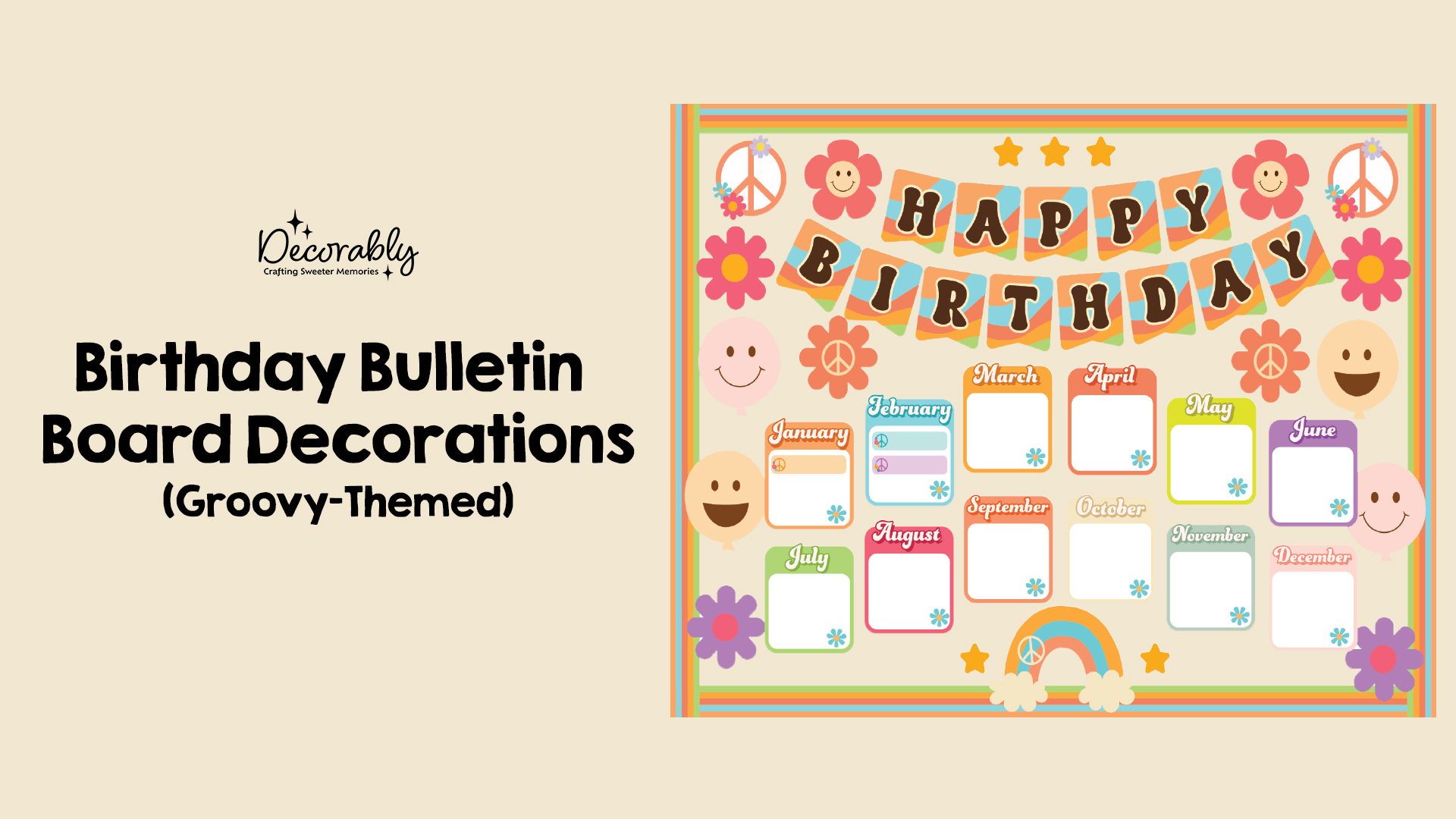 Birthday Bulletin Board Templates Printable Happy Birthday Bulletin