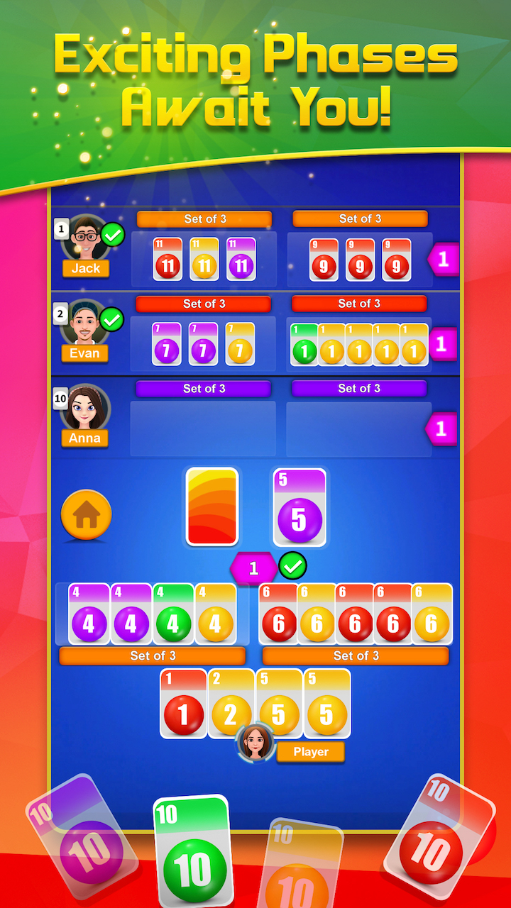 Phase rummy 10 Classic card party - App on Amazon Appstore