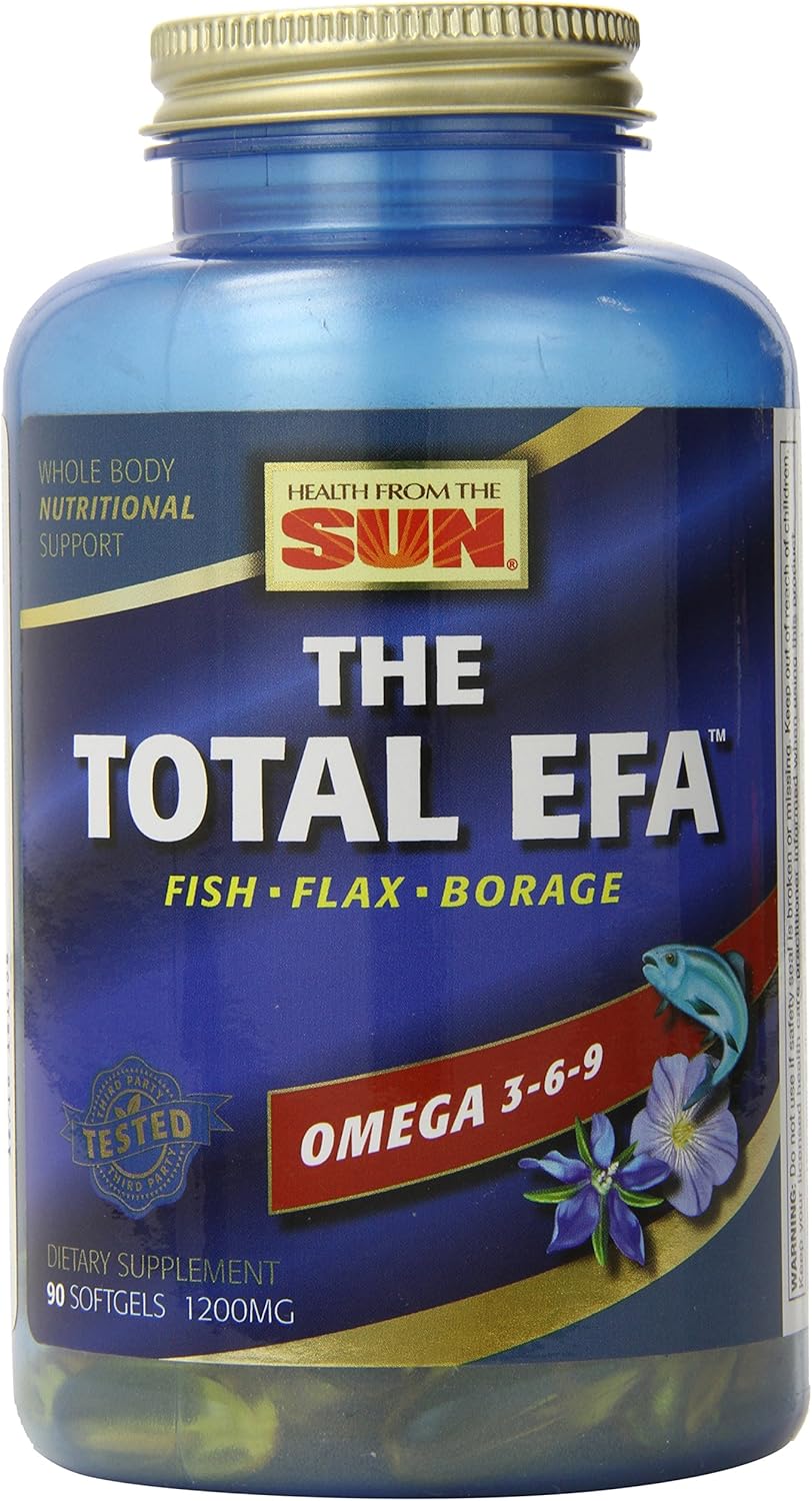 Amazon.com: Nature's Life The Total EFA Fish Oil w/ Organic Flaxseed ...