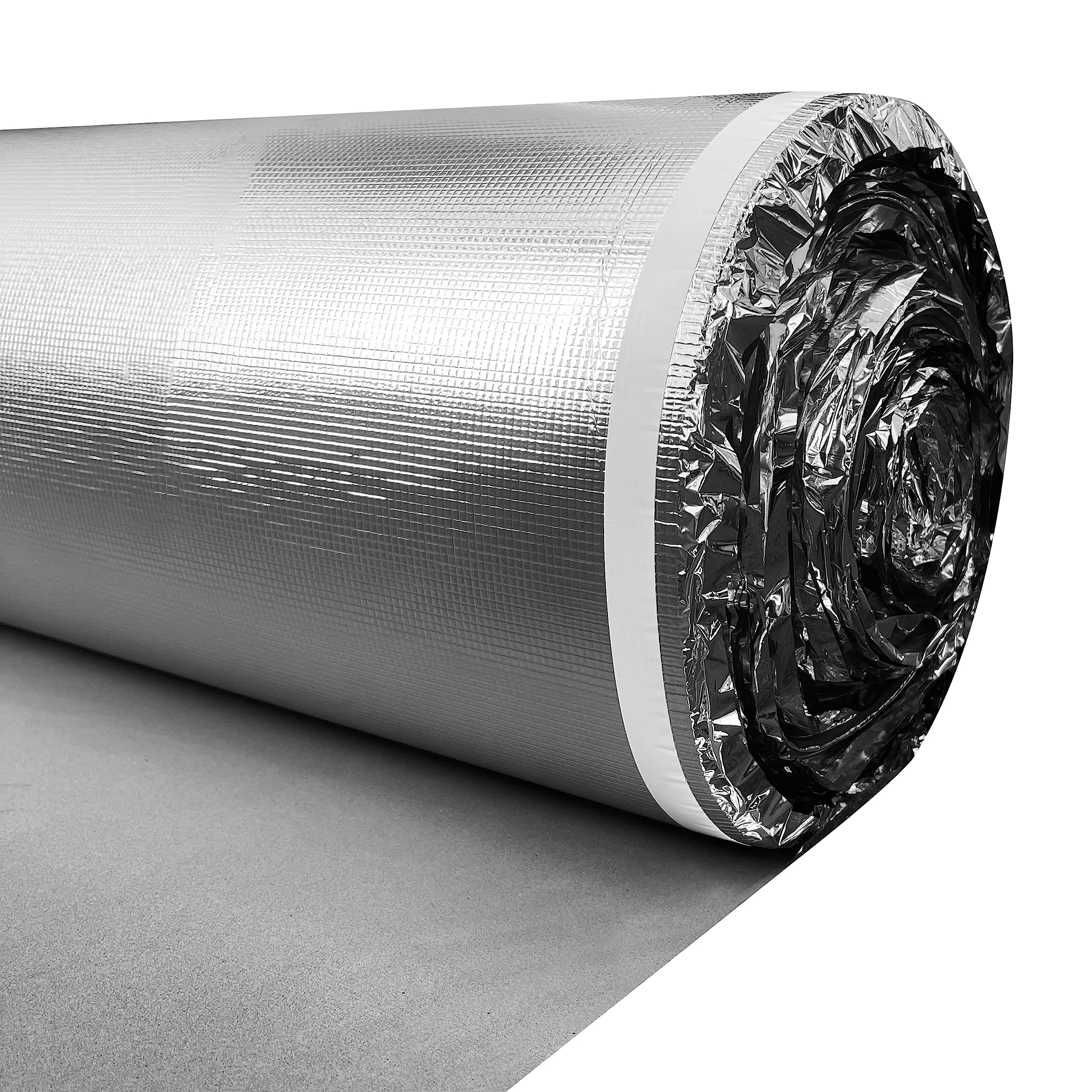 Dekorman 3ES 3mm Thick Silver EVA Foam Underlayment, 200 sq. ft. per ...