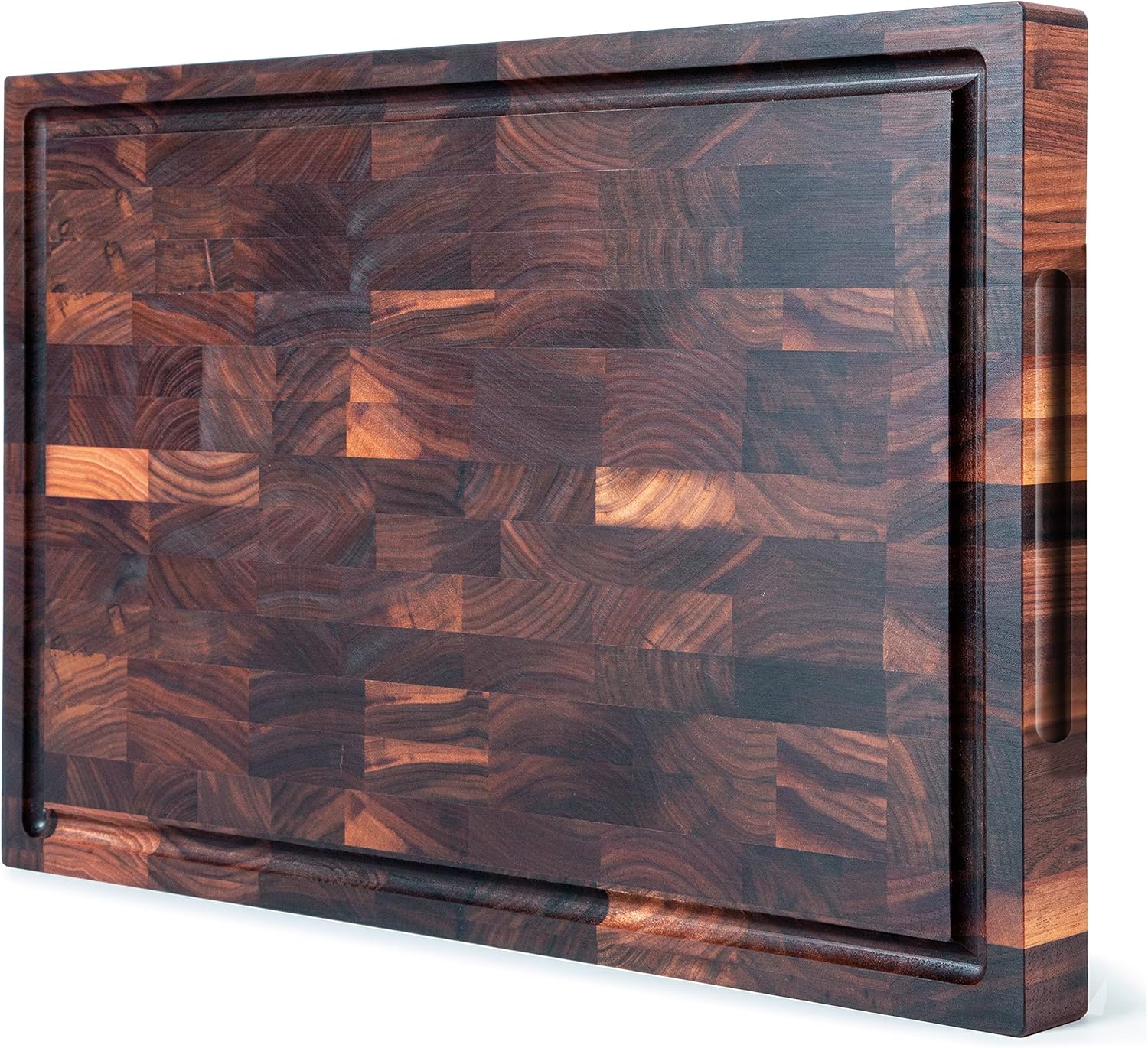 Black Walnut Butcher Block 9"x 12" End grain cutting board, Walnut ...