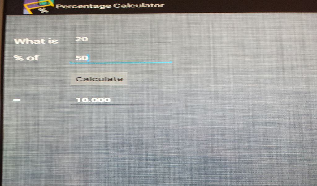 Percent Calculator For Free - App on Amazon Appstore