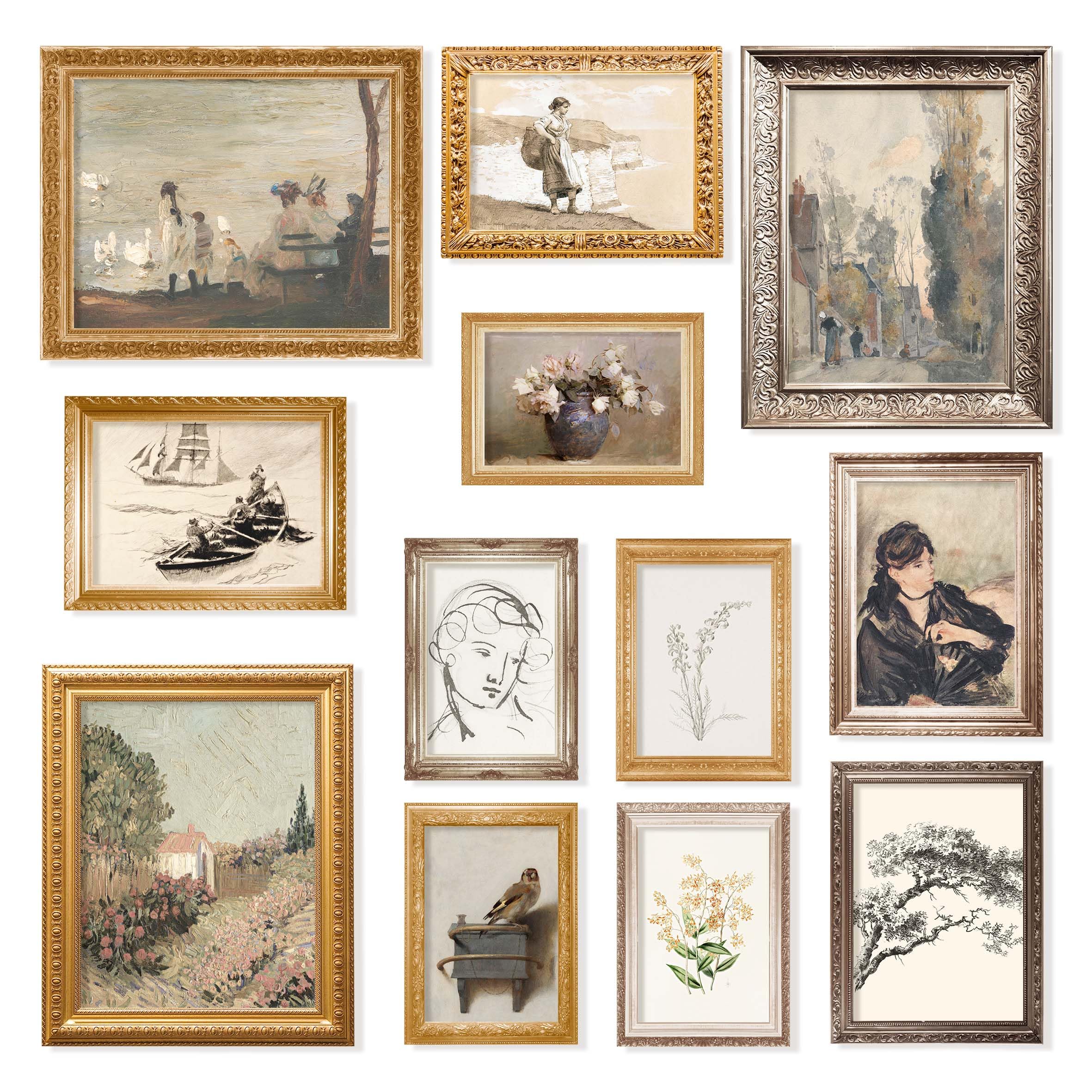 Amazon.com: 97 Decor Vintage Posters for Room Aesthetic - Vintage Art ...