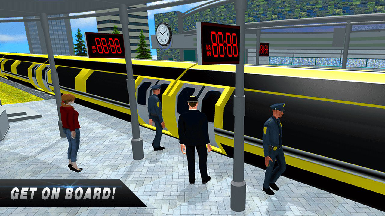 USA Train Driving Simulator Mega City Metro Driving Simulator 3D: Real ...