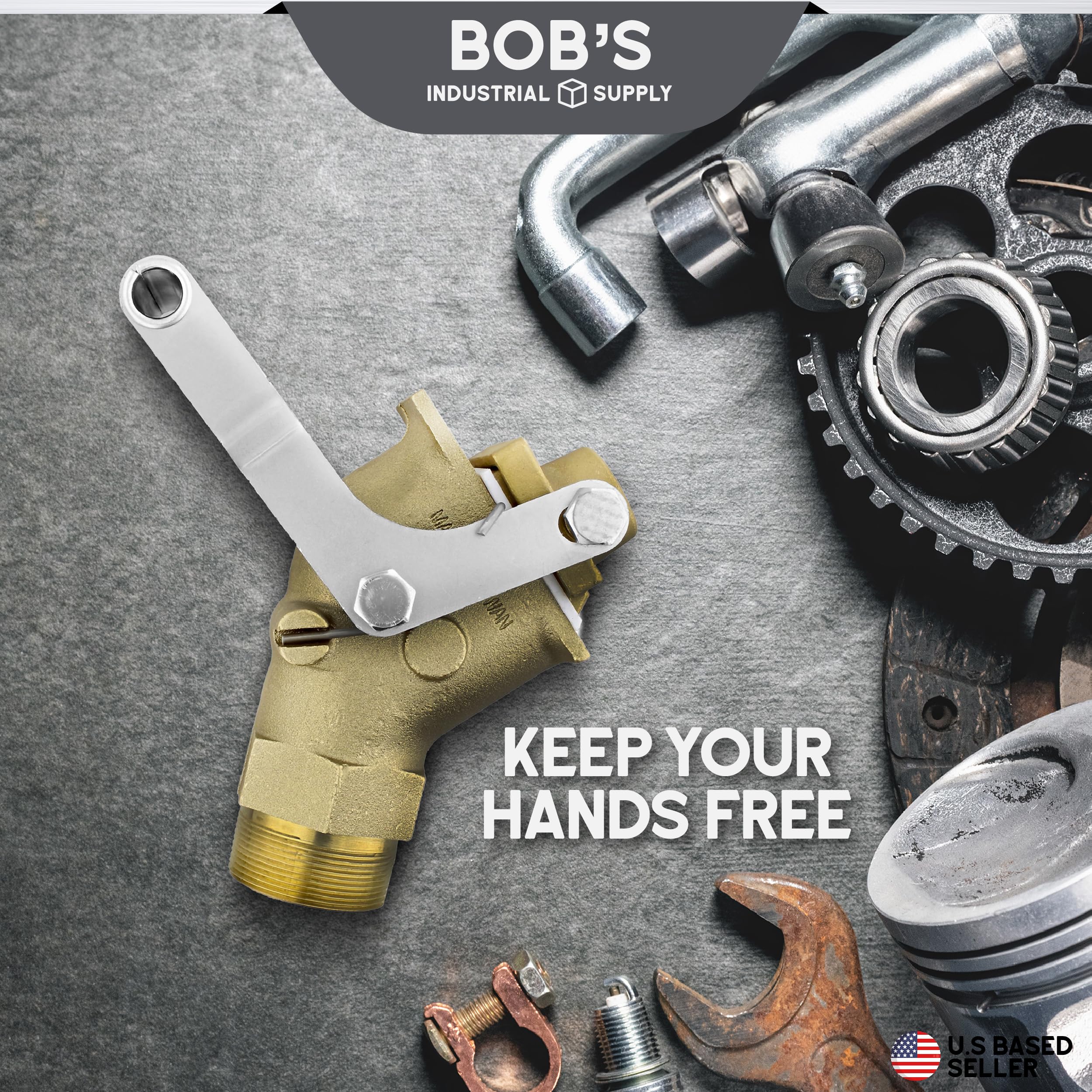 Snapklik.com : 2 Inch Drum Valve - Brass Gate Valve Drum Bung Valve ...