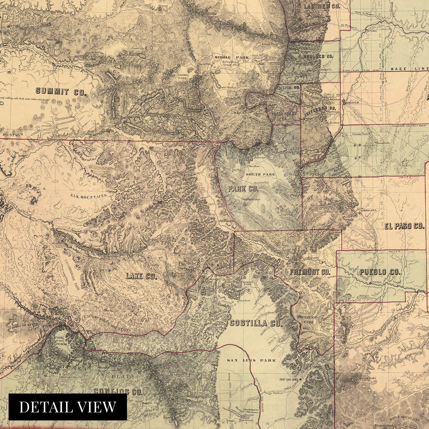 Colorado Territory Map Colorado Wikipedia