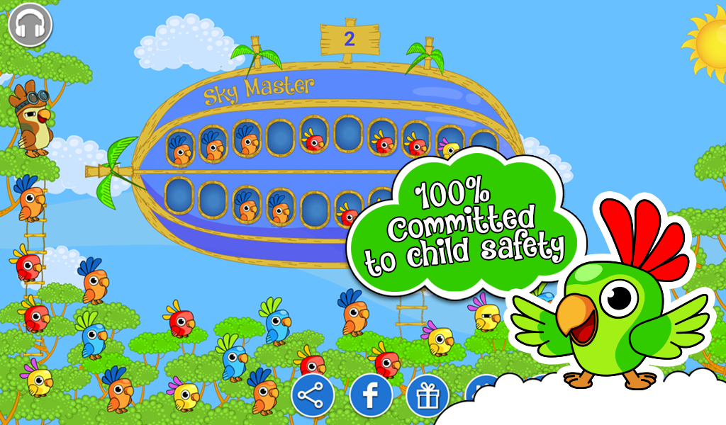 Flying Patterns - Fun brain game for kids. Free - App on Amazon Appstore