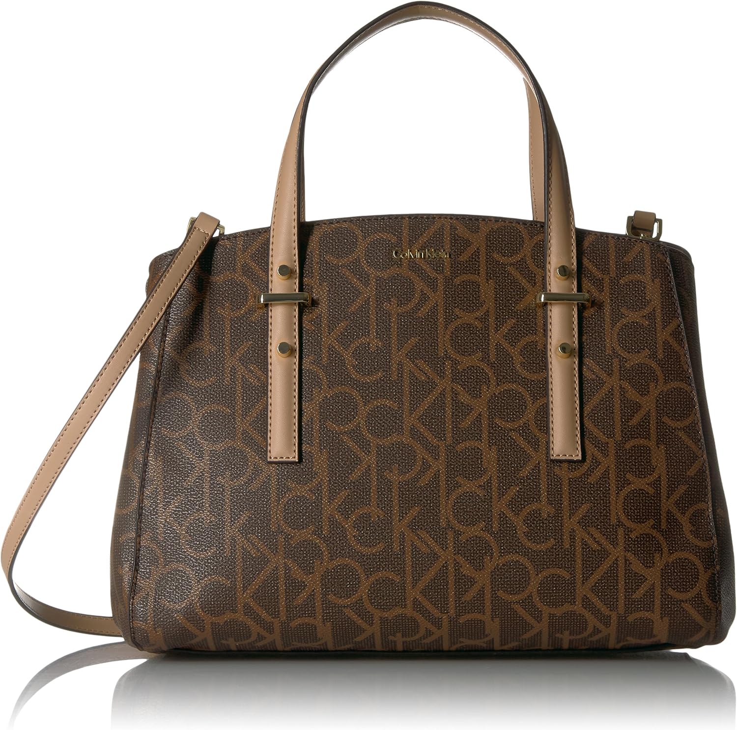 Calvin Klein Matilda Monogram Satchel: Handbags: Amazon.com