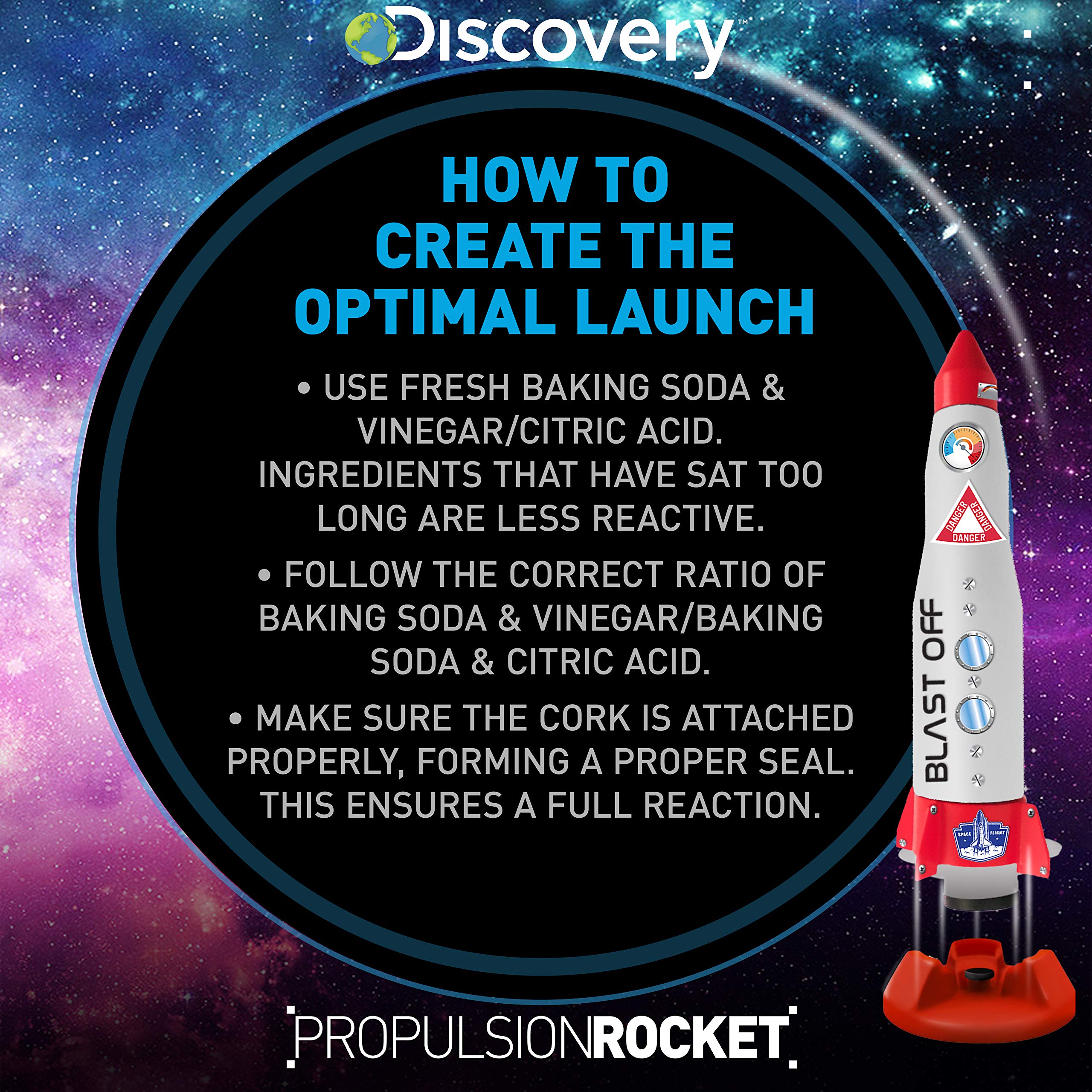 Baking Soda And Vinegar Rocket Launch