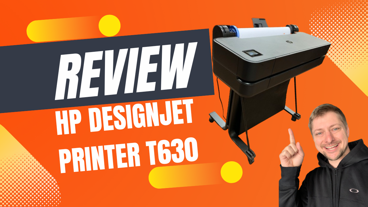Watch Honest Review of HP Design jet T630 Printer on Amazon Live
