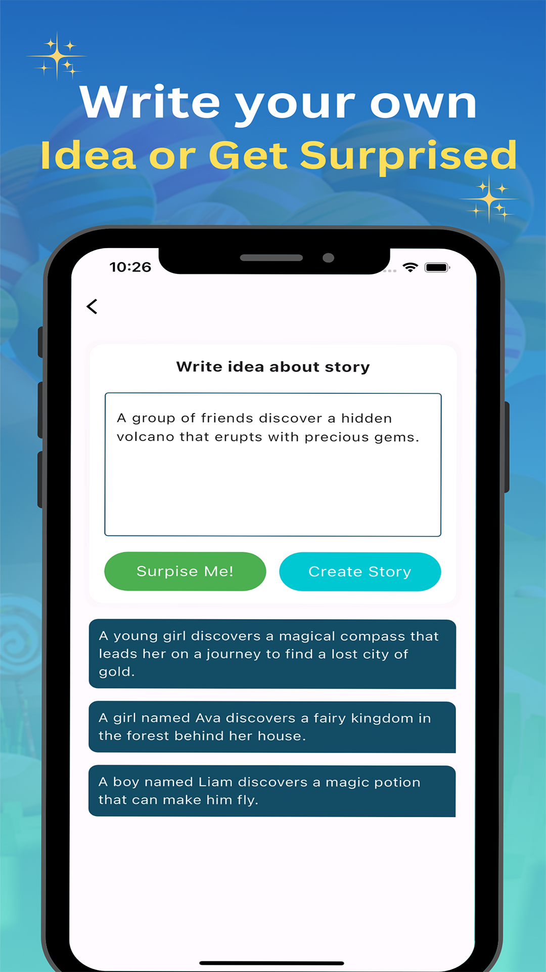 Story Seed AI Story generator - App on Amazon Appstore