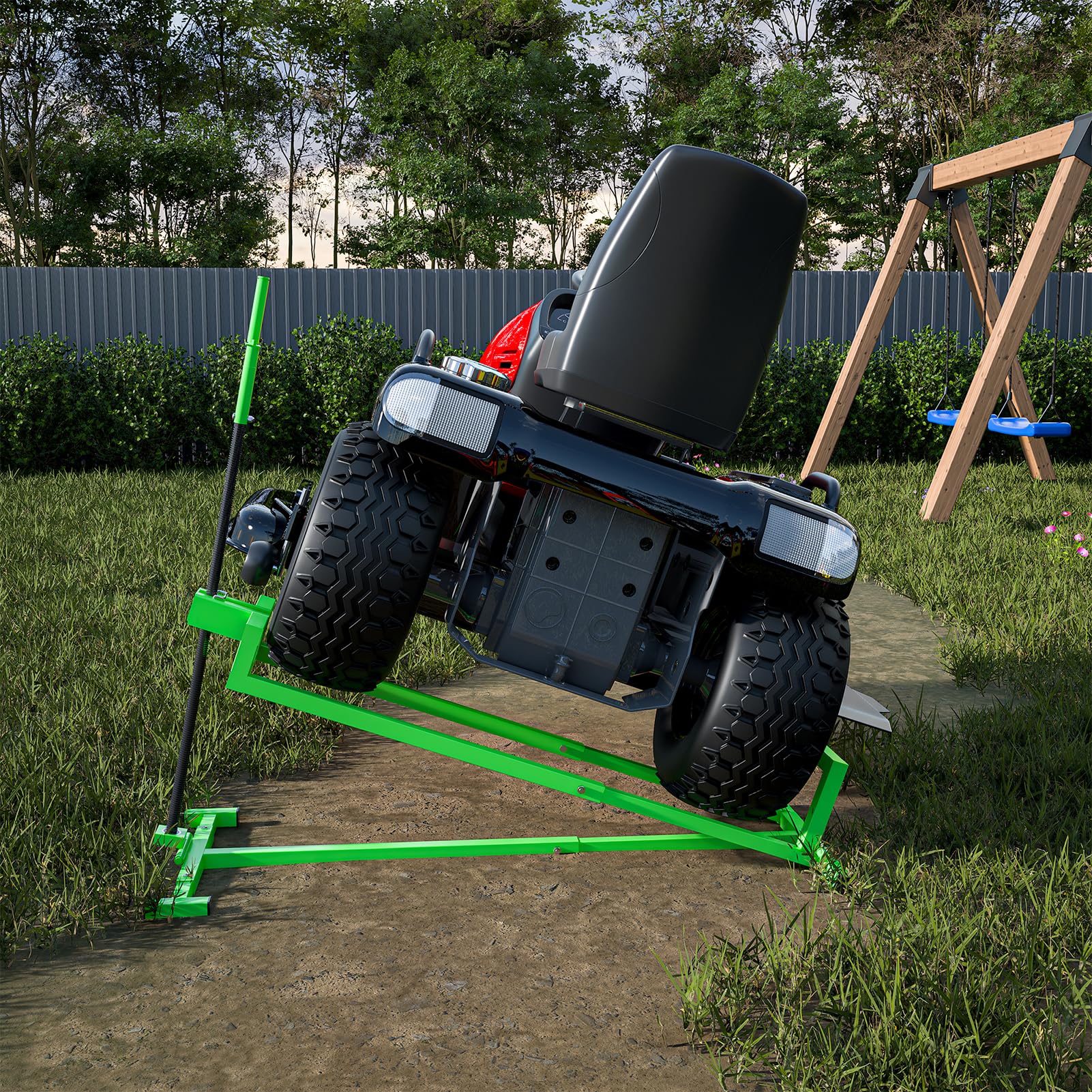 Lifted Lawn Mower Plans