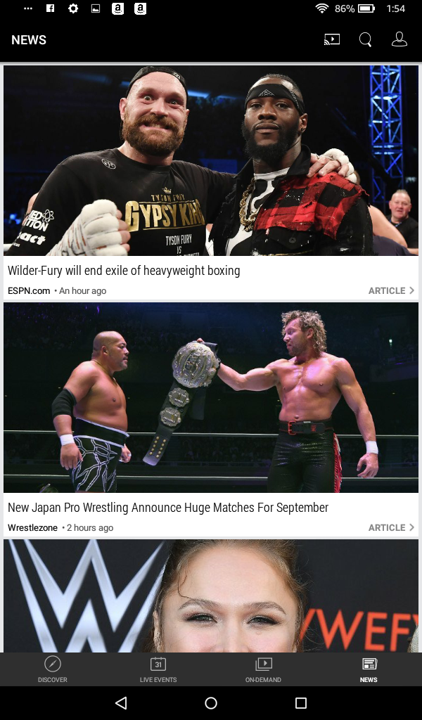 FITE - Live Sports & Entertainment:Amazon.com:Appstore for Android