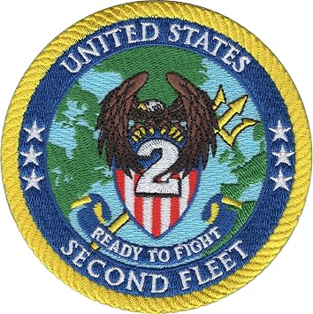 Amazon.com: United States Second Fleet Patch : Clothing, Shoes & Jewelry