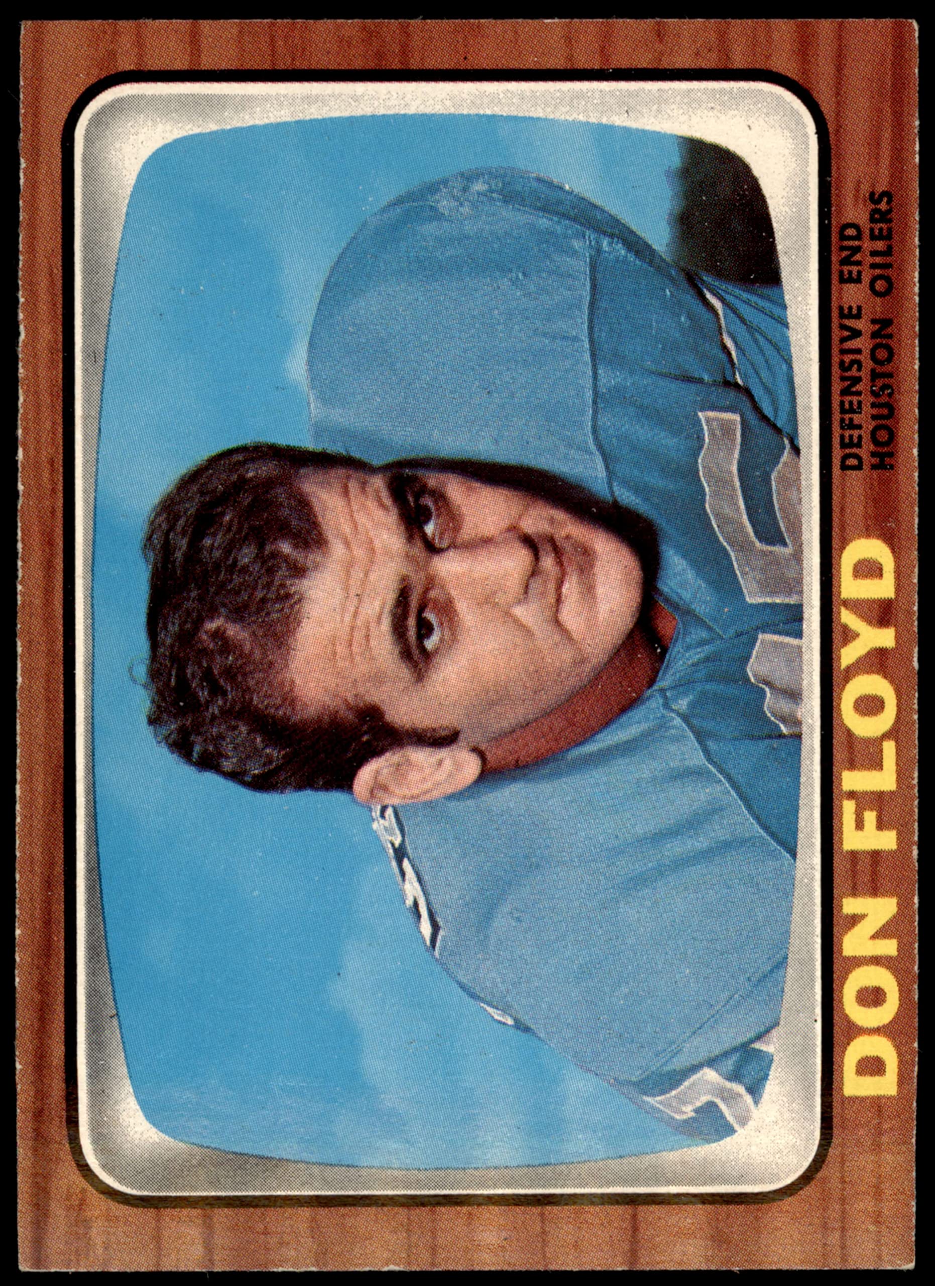 Houston Oilers 1966 1966 Topps Football #48 George Blanda Houston