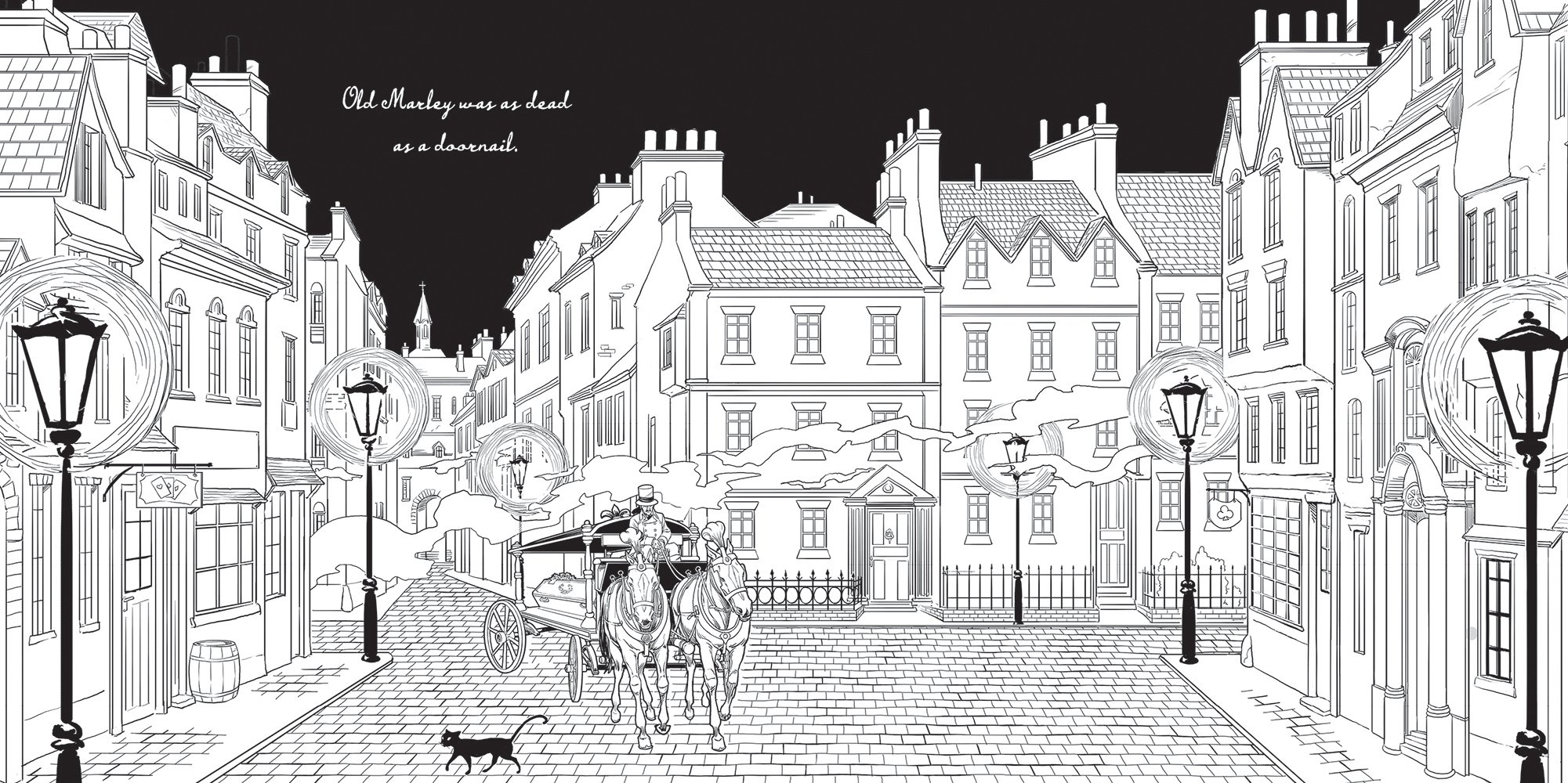 Dickens Christmas Carol Printable Coloring Pages