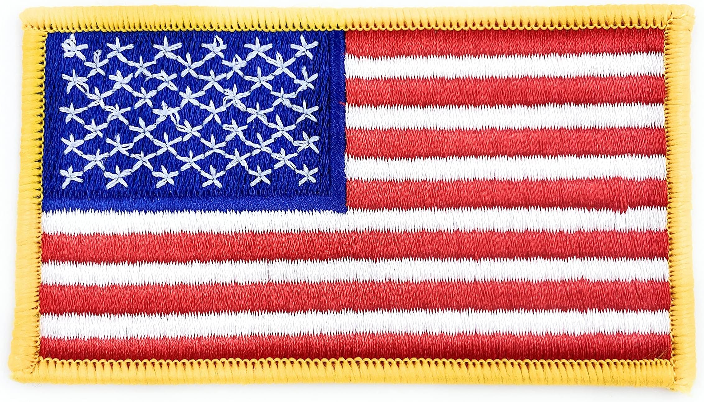 Amazon.com: PatchClub American Flag Patch Premium Embroidered, 3.5in ...