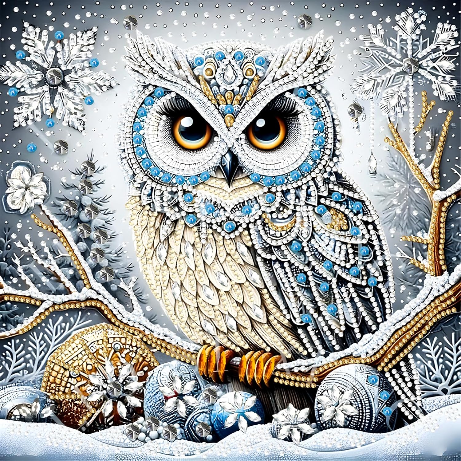 MAXBYE Owl Diamond Painting Kits for Adults, DIY Diamond Art Kits ...