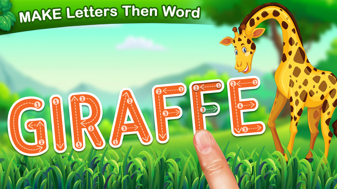 Aplicación ABC Jungle Animals - Tracing & Phonics en Amazon Appstore