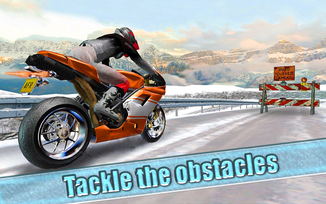 Ice Frozen Bike Rally - Cold Ridge Speed Racing - App on Amazon Appstore