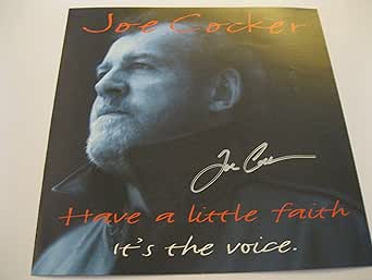 JOE COCKER HAVE A LITTLE FAITH SIGNED AUTOGRAPHED VINYL RECORD ALBUM ...