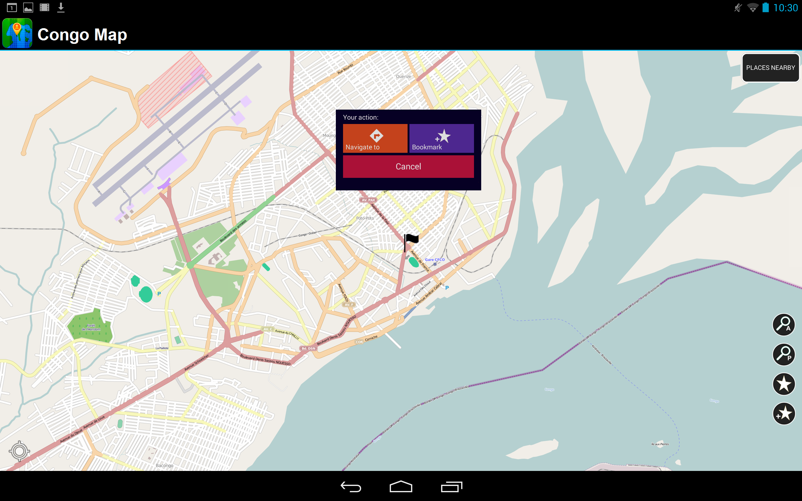 Congo - Offline Map - App on Amazon Appstore
