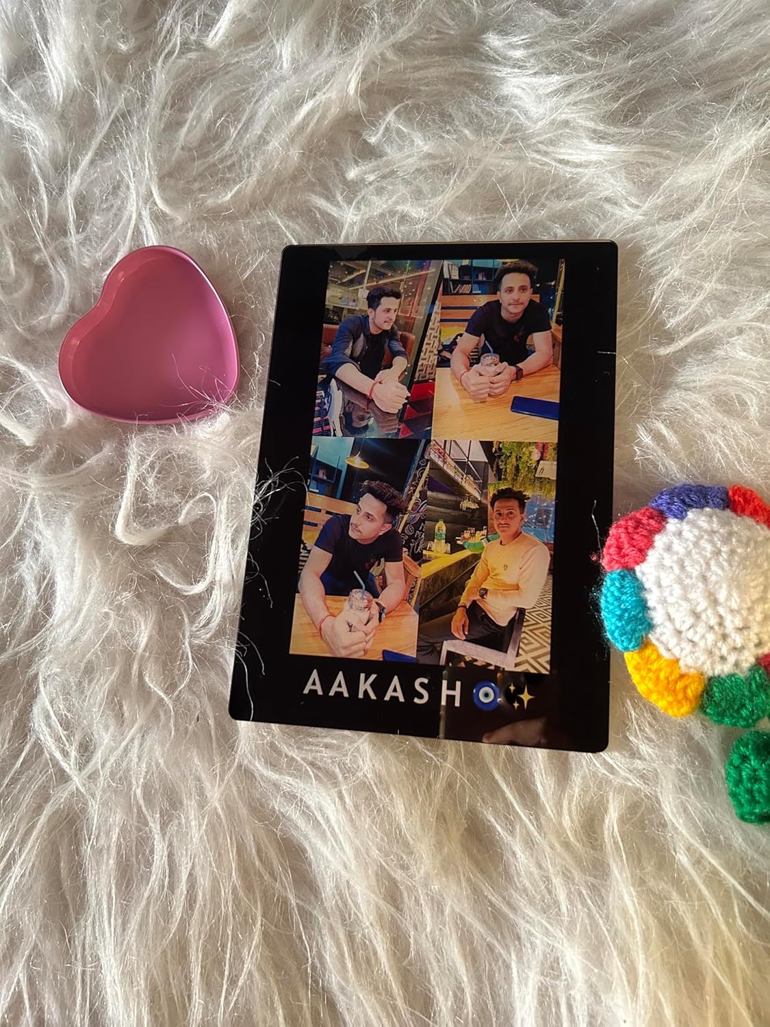 SKYELLA Personalised College Photo Standee With Name/Message/Quote ...