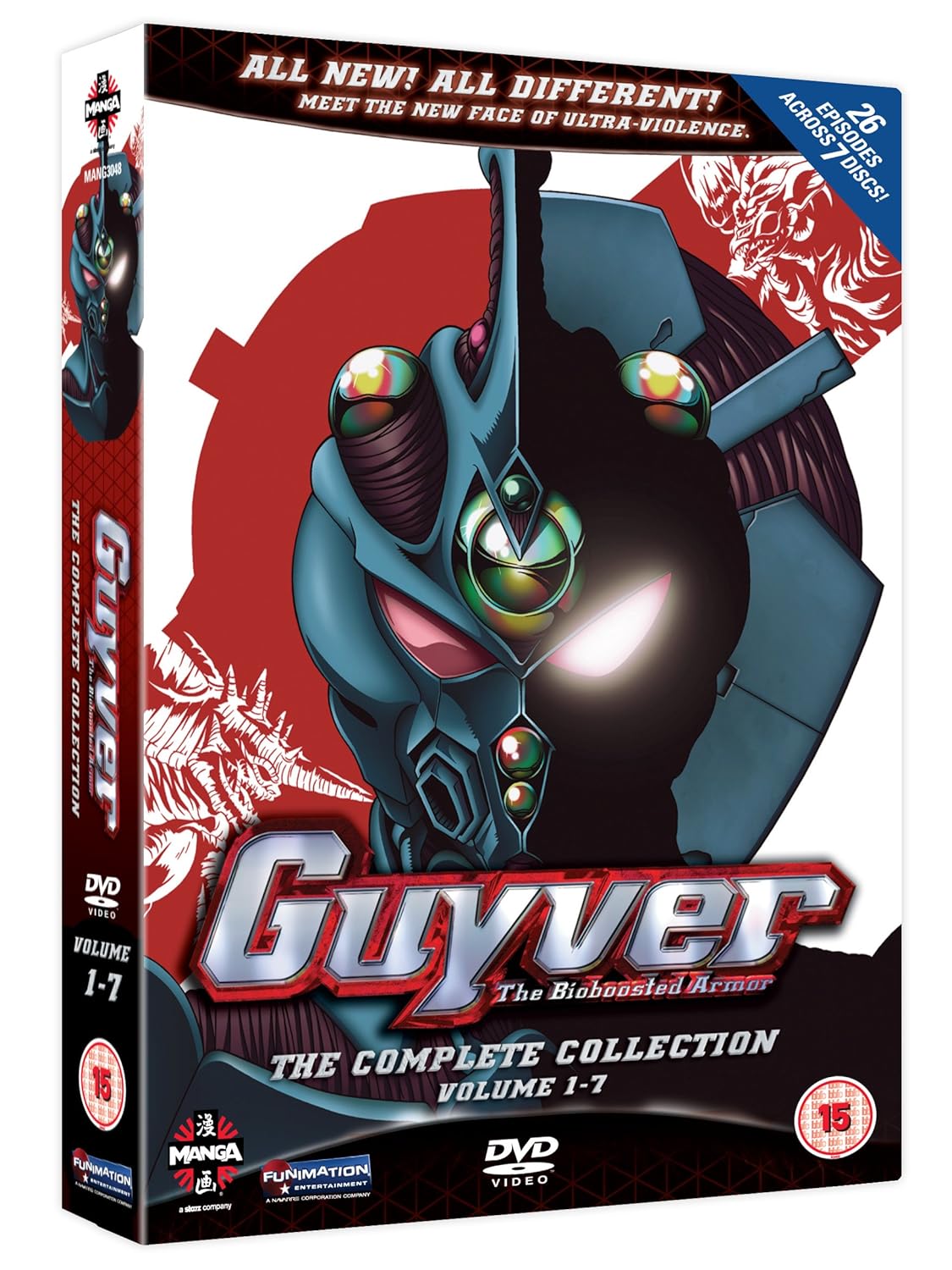 Amazon.com: Guyver - The Bioboosted Armor Collection [DVD] [2005] [2009 ...
