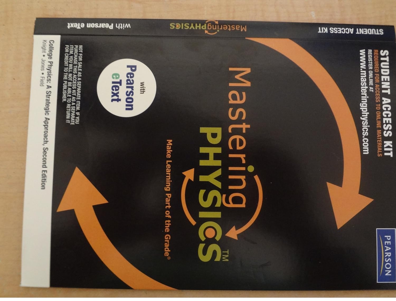 Amazon | Mastering Physics without Pearson eText - Standalone Access ...