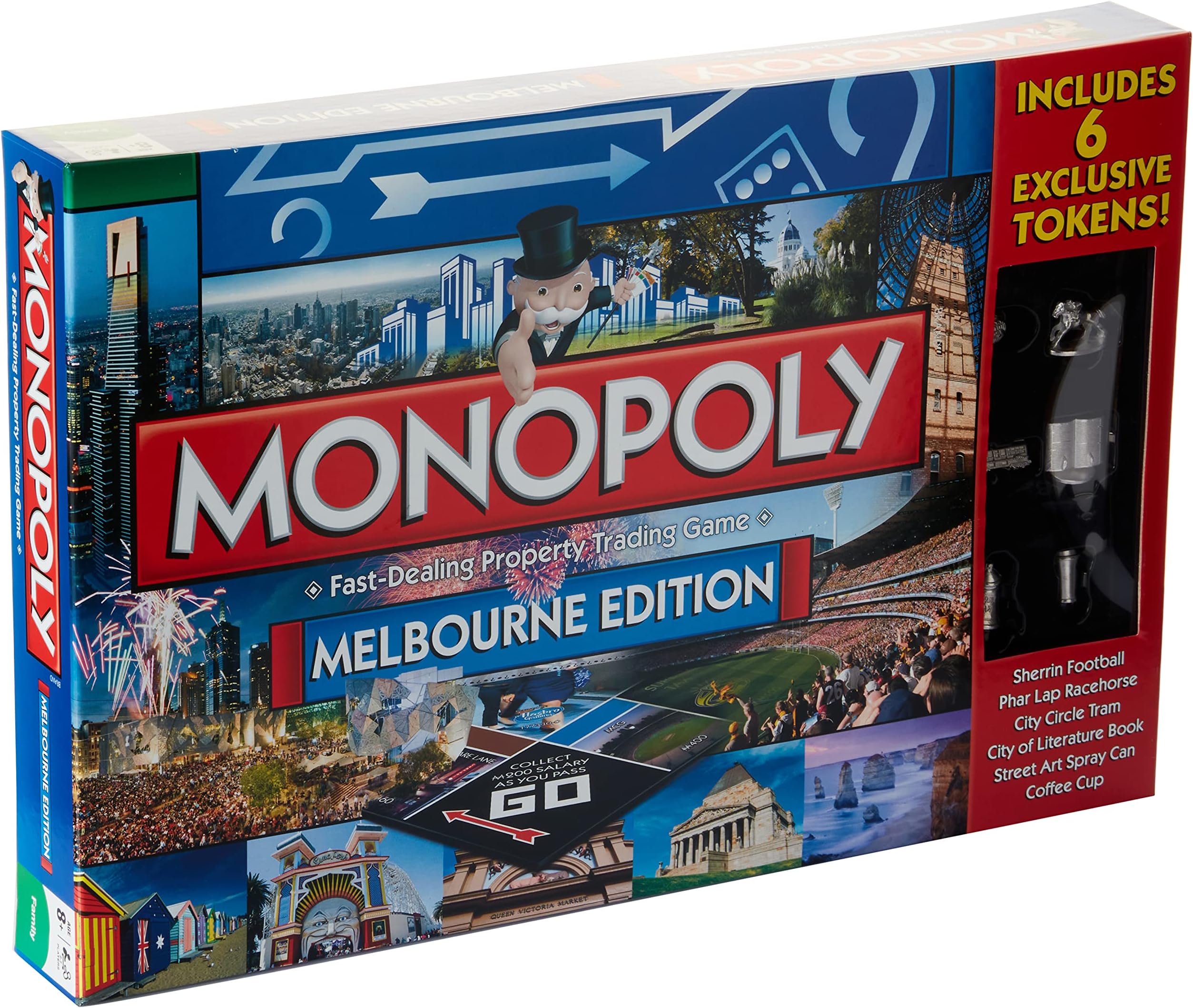 MONOPOLY Melbourne Monopoly : Amazon.com.au: Toys & Games