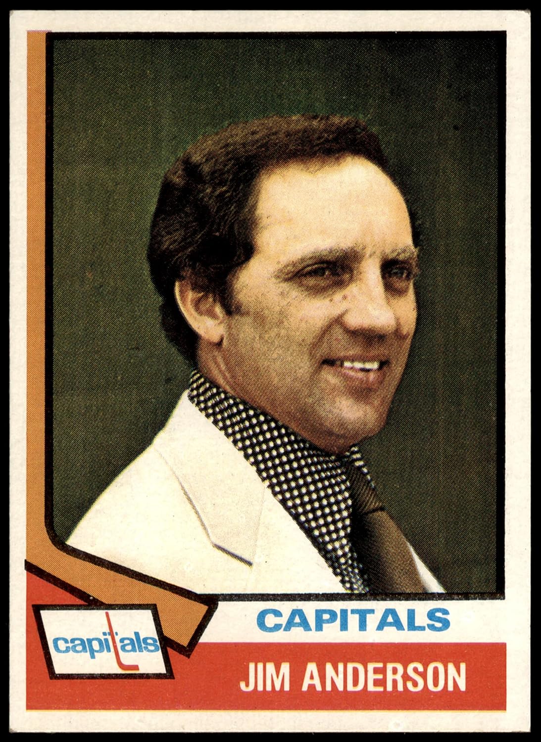 Amazon.com: 1974 Topps # 118 Jimmy Anderson Washington Capitals-Hockey ...