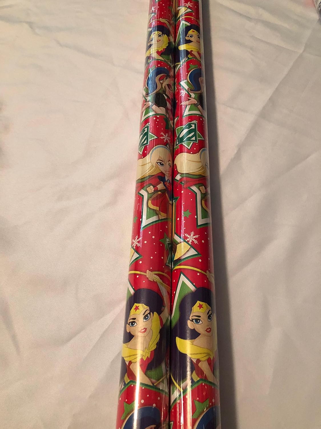 Amazon.com: Large 70 sq ft Roll of Holiday Gift Wrapping Paper (DC ...