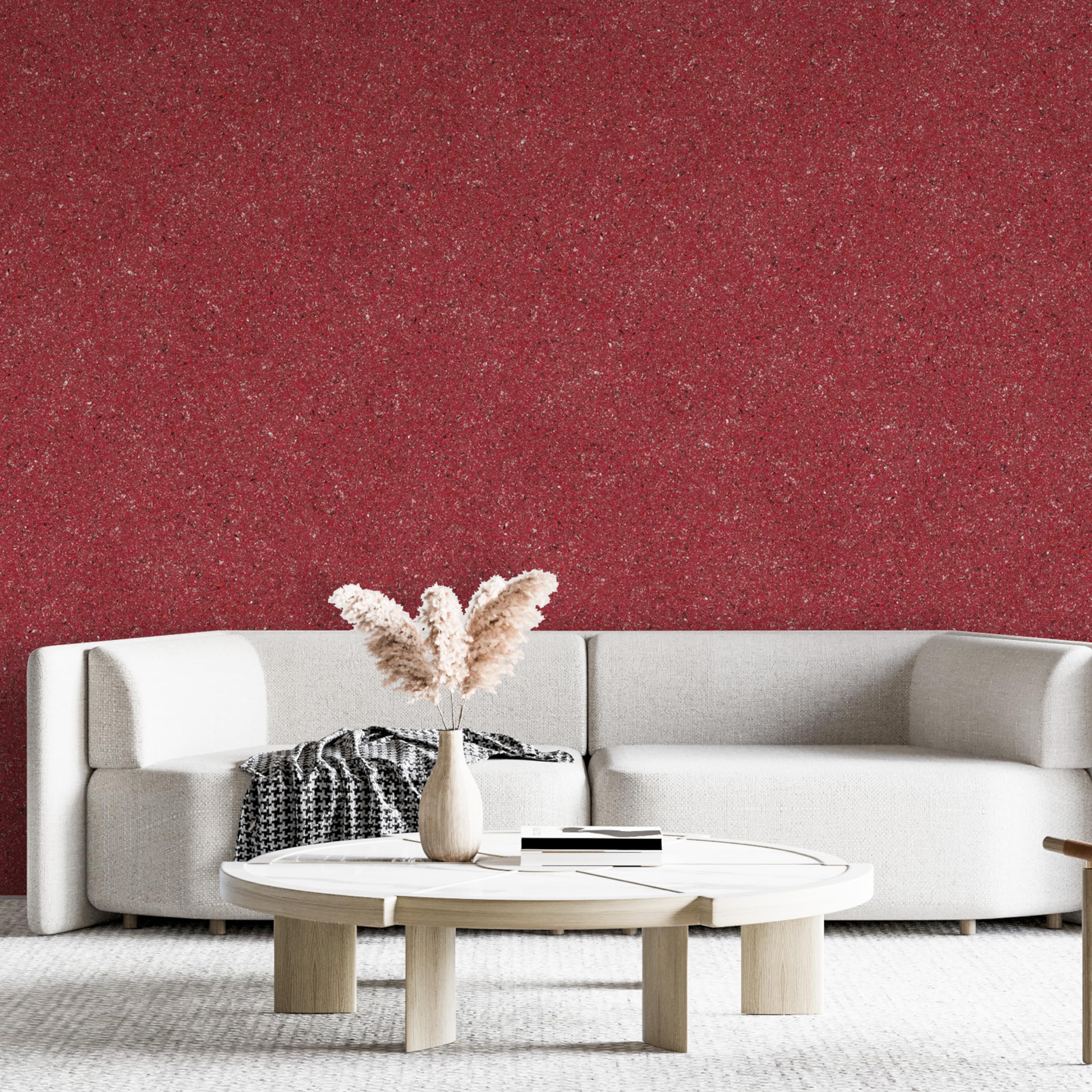 Red Wallpaper For Living Room Red Wallpaper