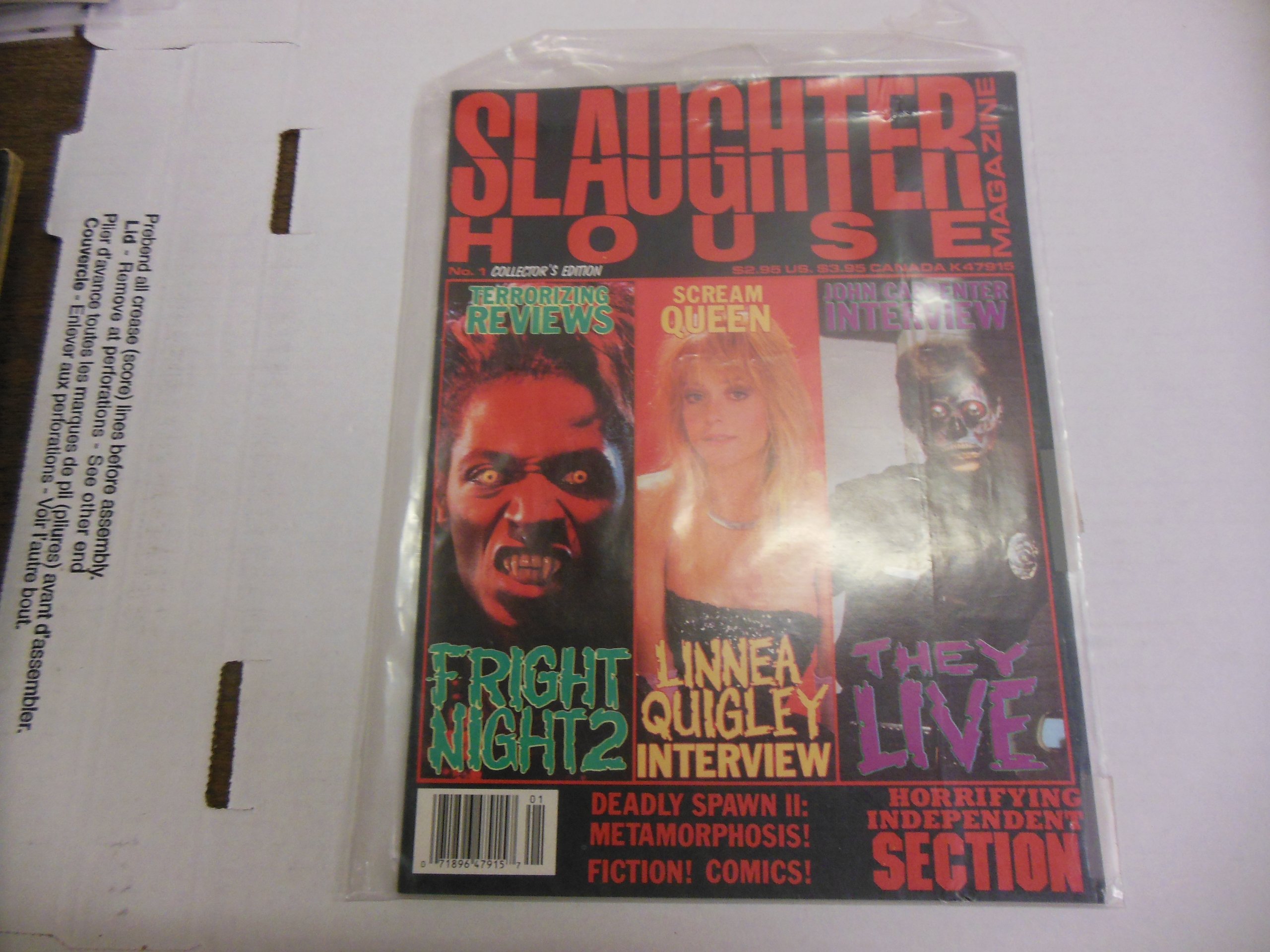 Slaughter House Magazine Scream Queen No.1 Collector's Edition ...
